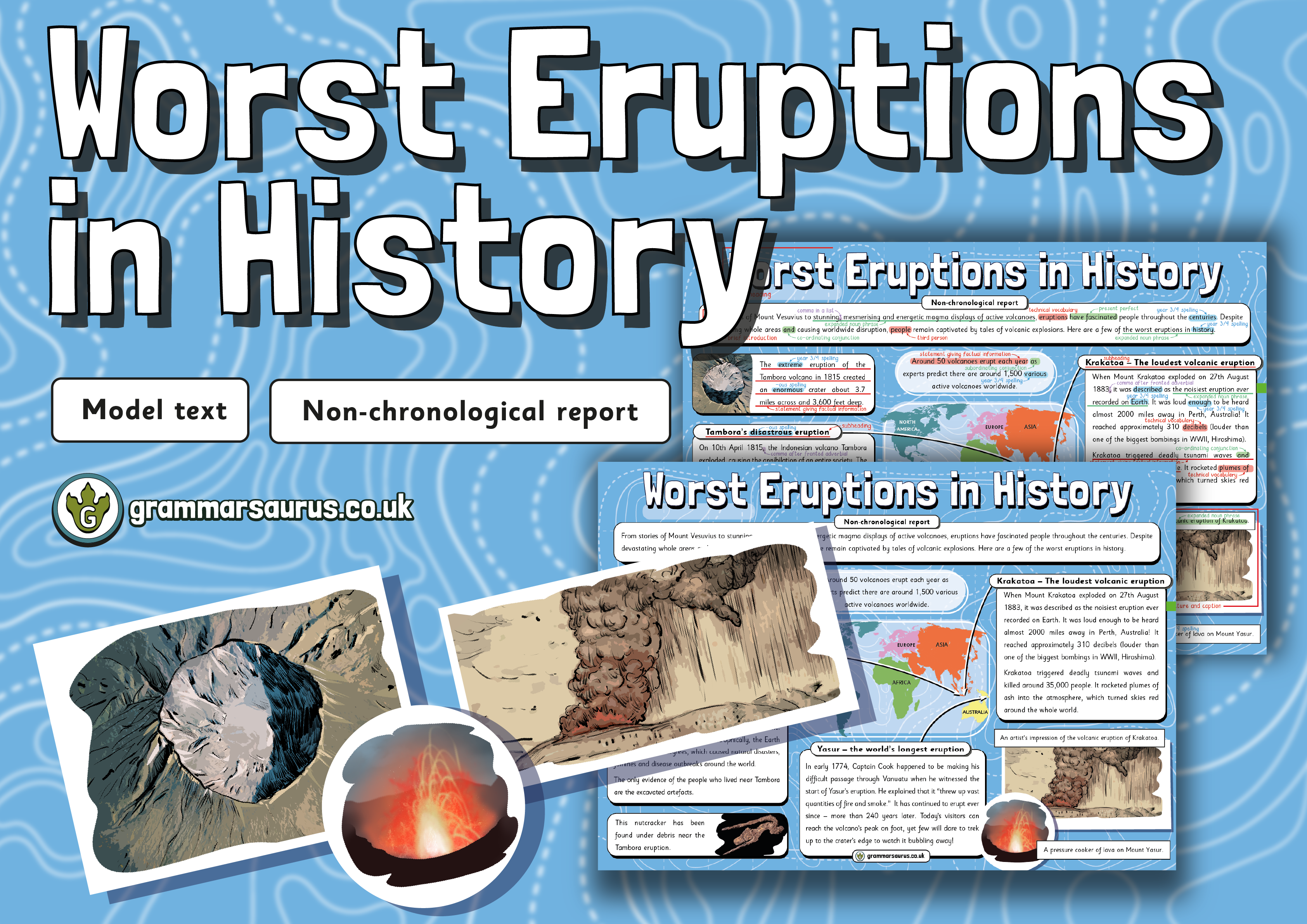 EYFS Minibeasts – One More One Less - Grammarsaurus