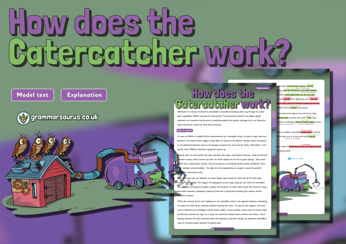 KS1 Model Texts - Grammarsaurus