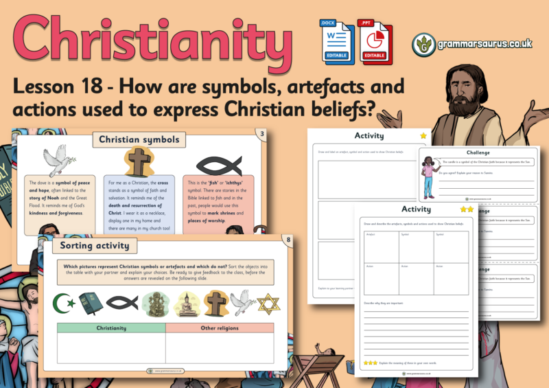 KS1 RE – Christianity – How are symbols, artefacts and actions used to ...