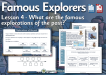 KS1 History – Famous Explorers – What are the famous explorations of ...