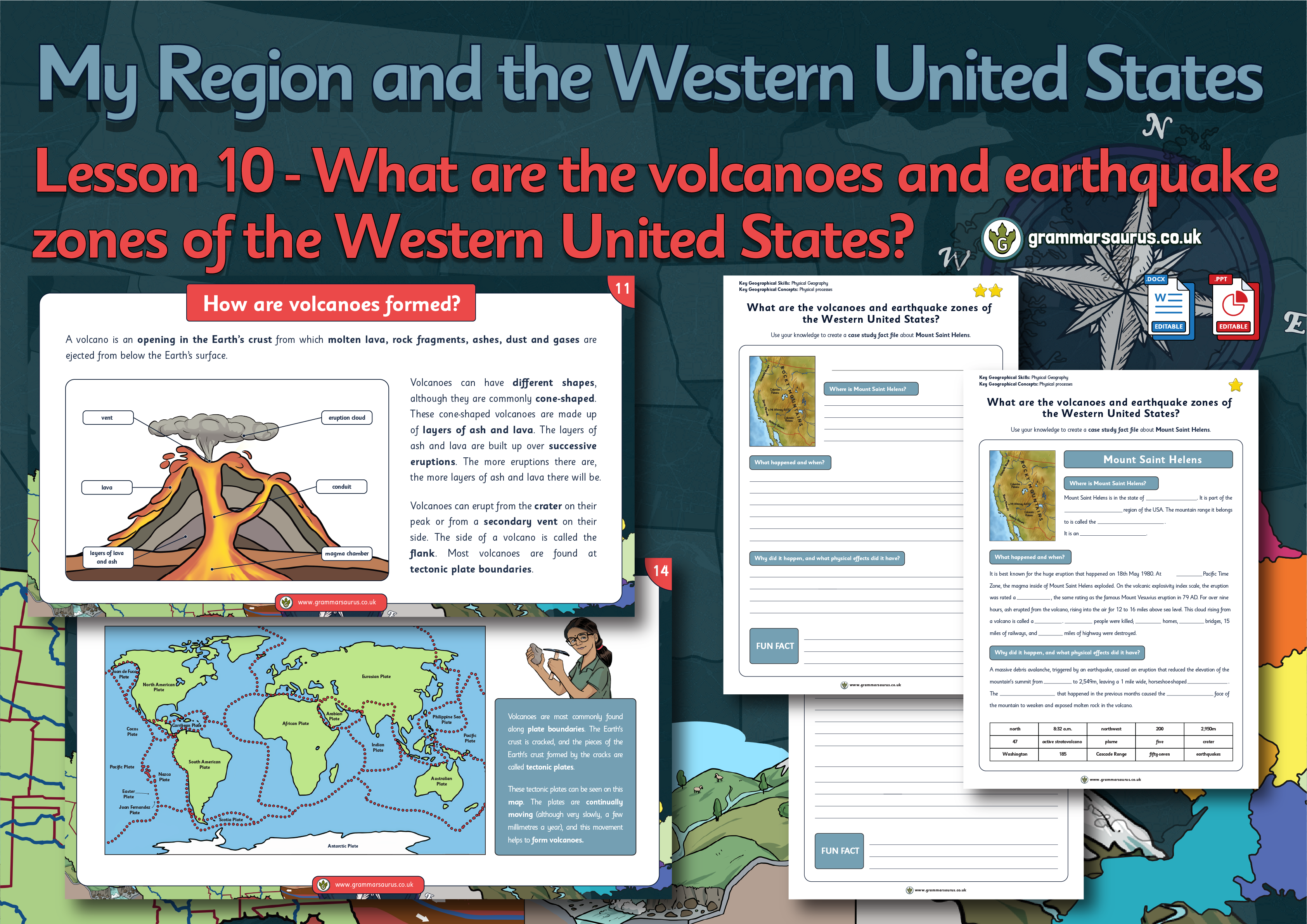 Year 5 Geography - My Region and the Western United States - What are ...