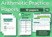 Y6 Maths - Arithmetic Practice Papers - Grammarsaurus