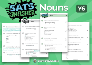 Y6 SATs Smasher (SPaG): Nouns - Grammarsaurus