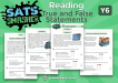 Y6 SATs Smasher (Reading): True and False Statements - Grammarsaurus
