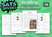 Y6 SATs Smasher (Reading): Impression and Evidence - Grammarsaurus