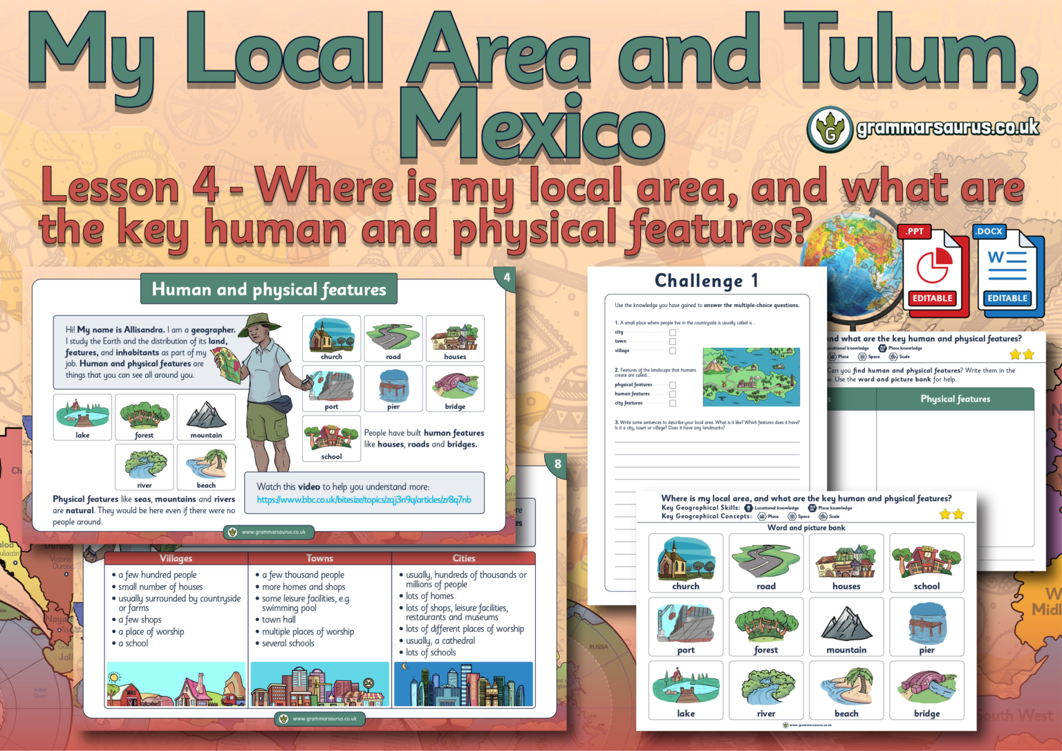 Year 2 Geography – My Local Area and Tulum, Mexico – Where is my local ...