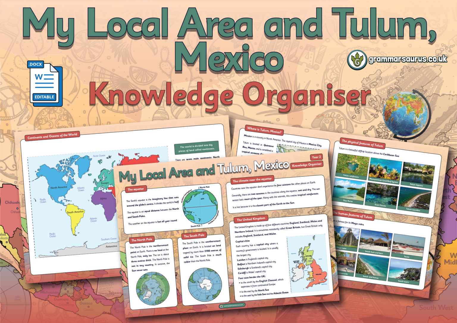 Year 2 Geography – My Local Area and Tulum, Mexico – Knowledge ...