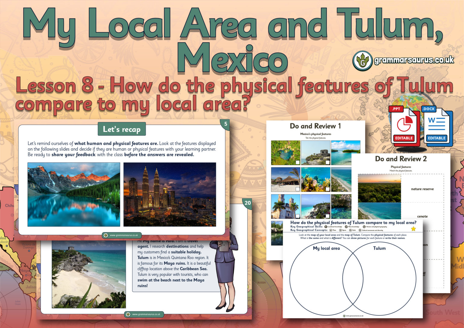 Year 2 Geography – My Local Area and Tulum, Mexico – How do the ...