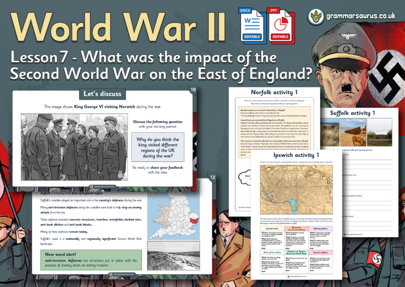 Year 6 History - World War Two - What was the impact of the Second ...