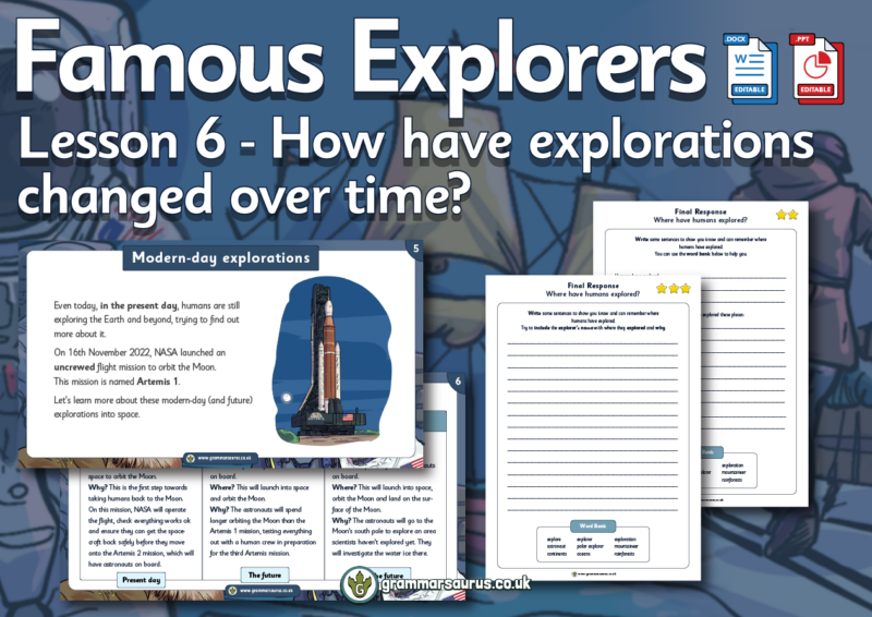 KS1 History – Famous Explorers – How have explorations changed over ...