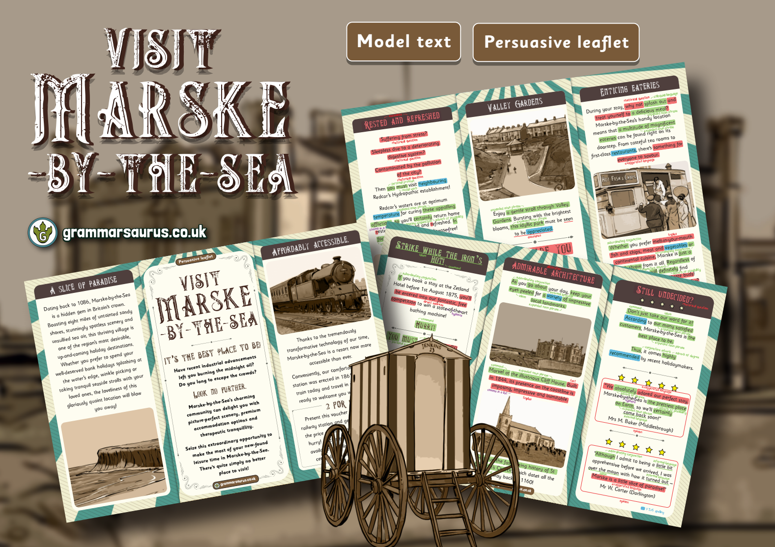 Year 5 Model Text – Persuasive leaflet – Visit Marske-by-the-sea ...