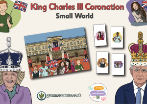 EYFS King Charles III Coronation - Small World - Grammarsaurus