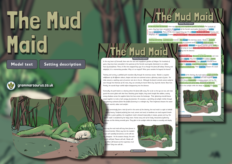 Year 3 Model Text – Setting description – The Mud Maid - Grammarsaurus