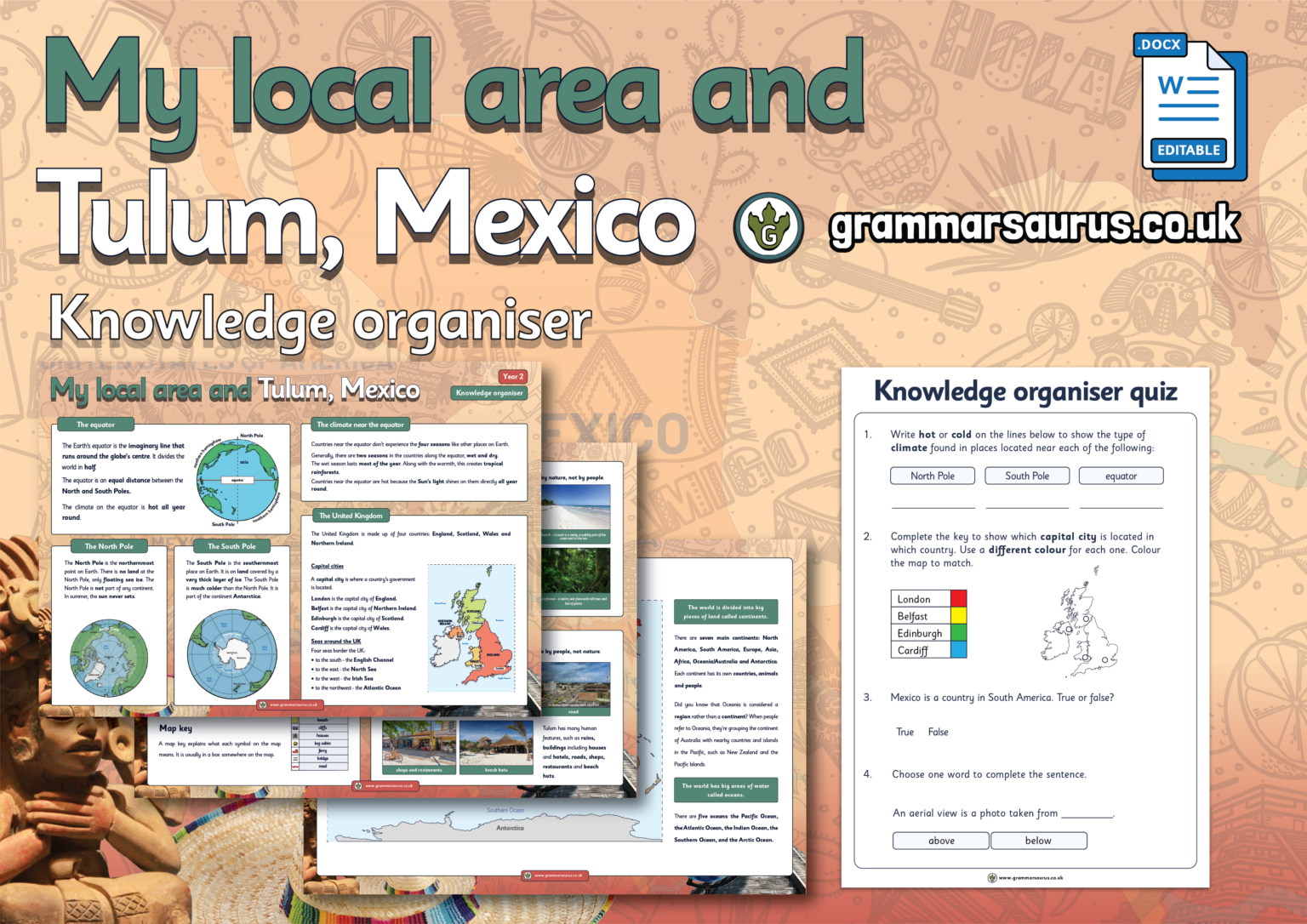 Year 2 Geography – My local area and Tulum, Mexico – Knowledge ...