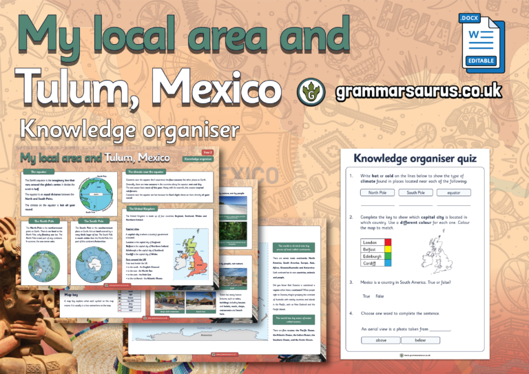 Year 2 Geography – My local area and Tulum, Mexico – Knowledge ...
