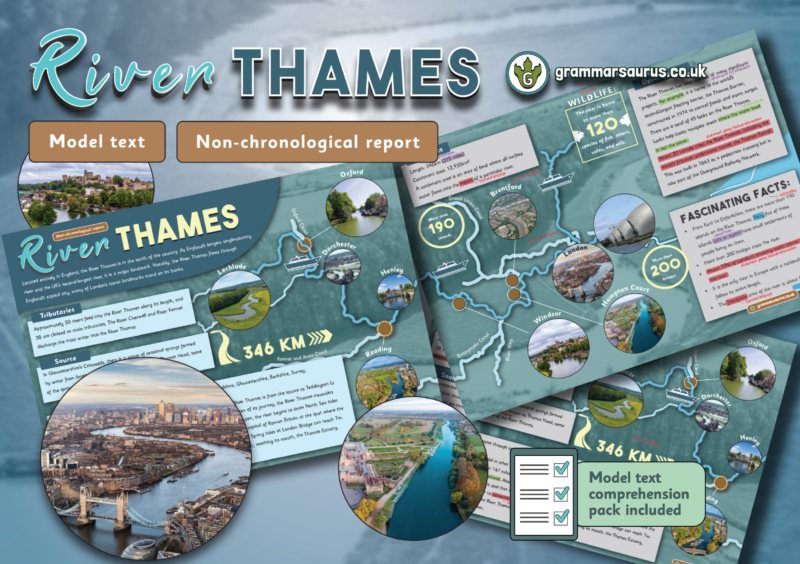 Year 5 Model Text – Non-chronological report – River Thames - Grammarsaurus