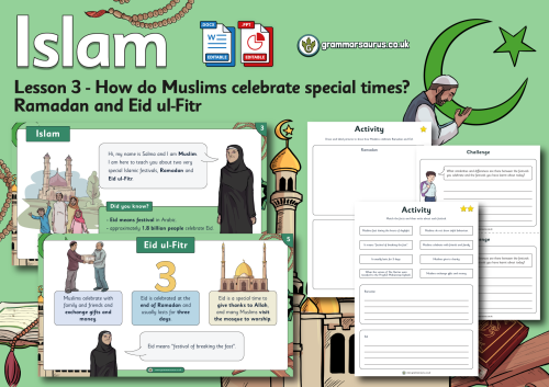KS1 RE – Islam – How do Muslims celebrate special times? (Ramadan and ...