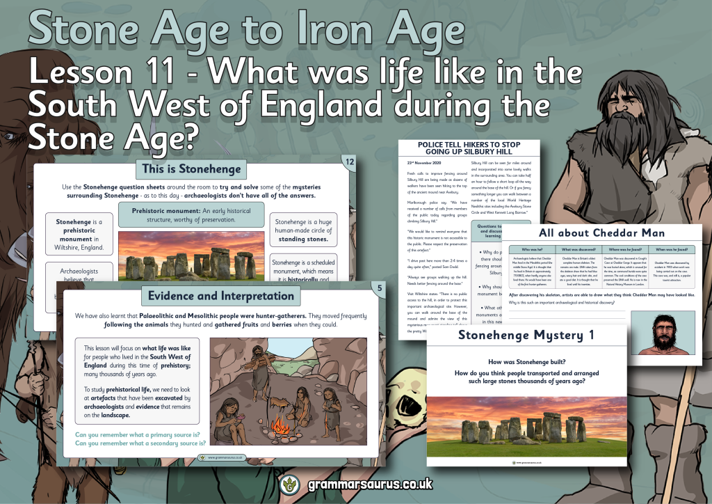Year 3 History – Stone age to Iron age – What was life like in the ...
