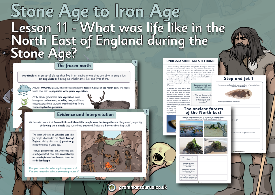 Year 3 History – Stone age to Iron age – What was life like in the ...