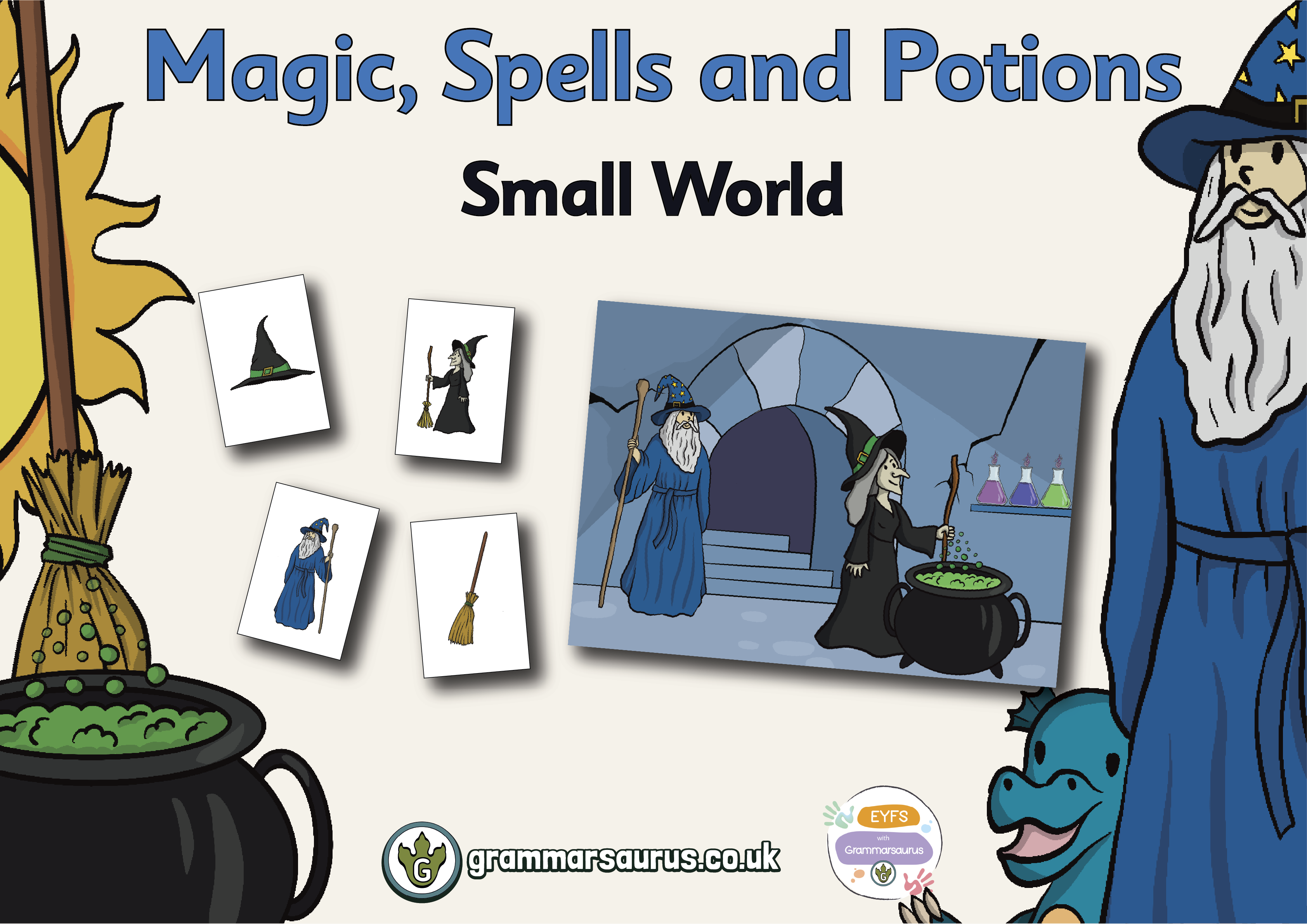 EYFS Magic, Spells and Potions – Small World - Grammarsaurus