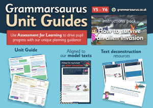 Year 5/6 Unit Guide – Instructions - How to survive an alien invasion - Grammarsaurus