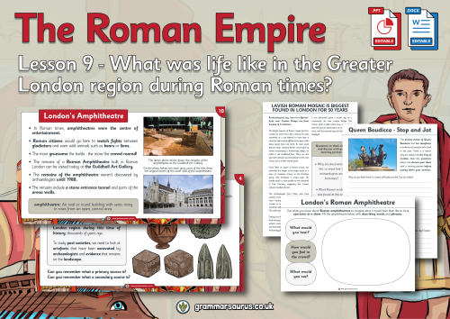 Year 4 History – The Roman Empire – What was life like in the Greater ...