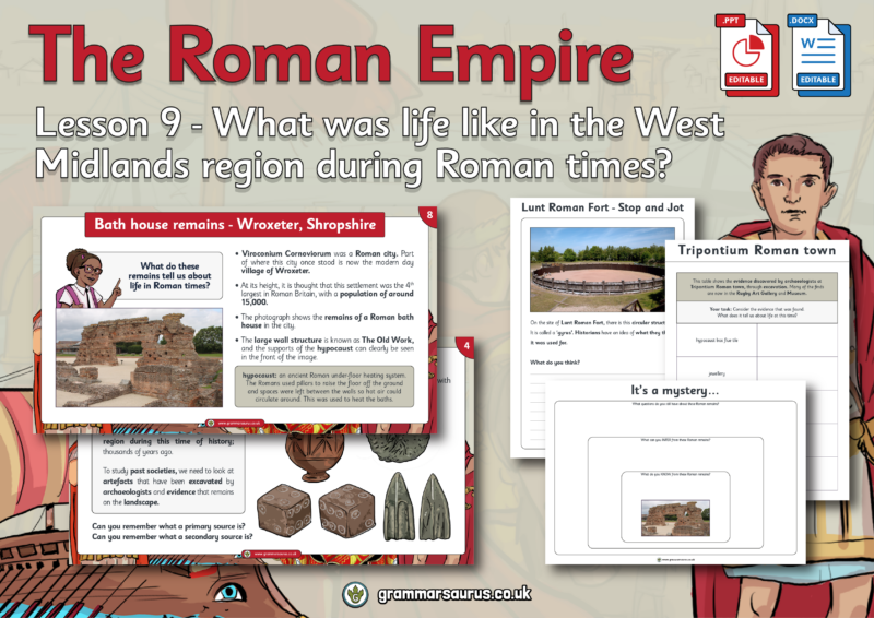 Year 4 History – The Roman Empire – What was life like in the West ...