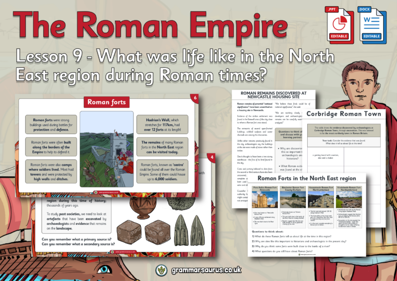 Year 4 History – The Roman Empire – What was life like in the North ...