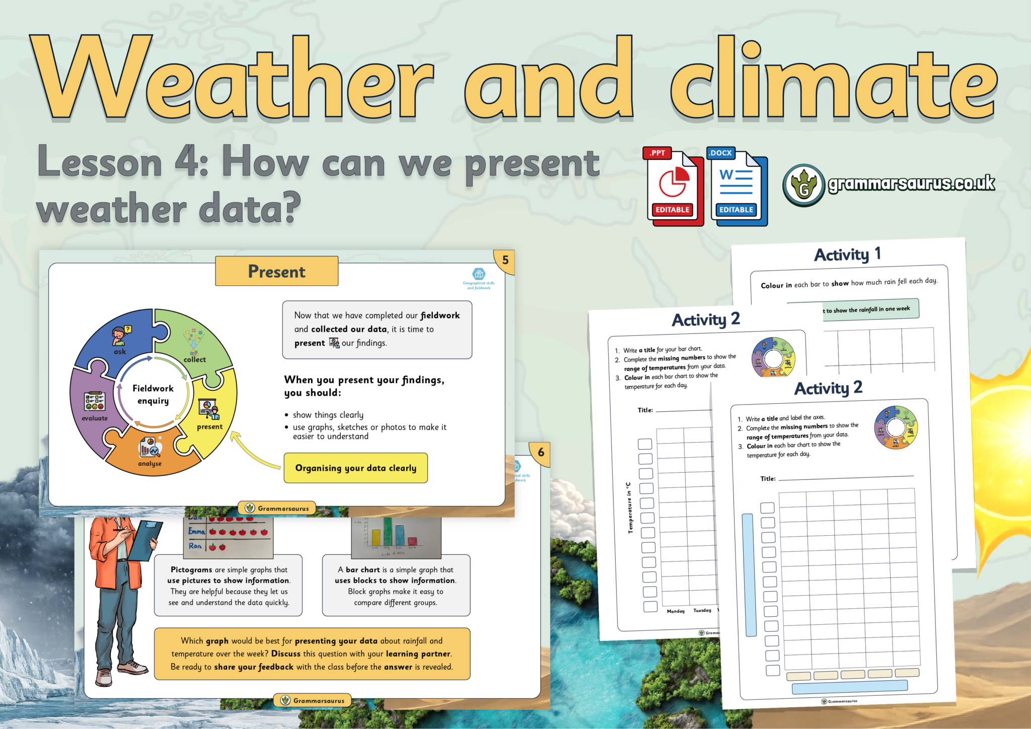 Year 2 Geography – Weather and Climate – How can we present weather ...
