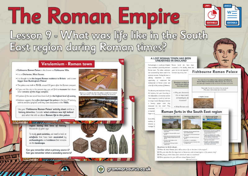 Year 4 History – The Roman Empire – What was life like in the South ...