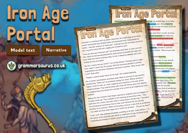 Y5 Narrative - Stories - Grammarsaurus