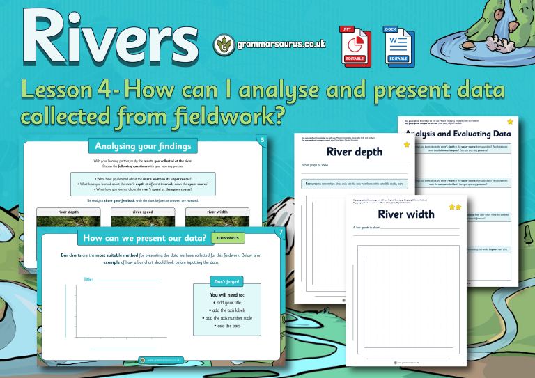 Year 5 Geography – Rivers – How can I analyse and present collected ...