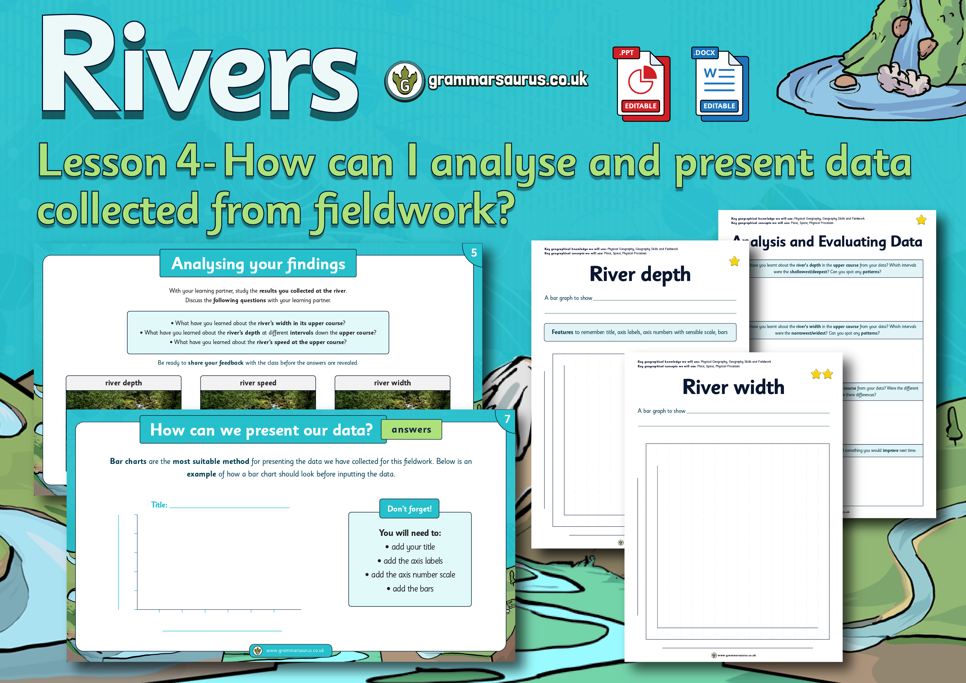 Year 5 Geography – Rivers – How can I analyse and present collected ...
