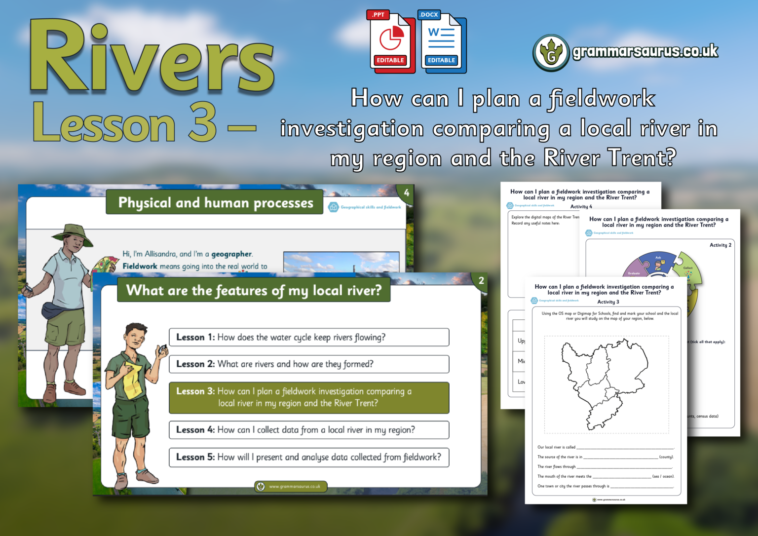 Year 5 Geography – Rivers – How can I plan a fieldwork investigation ...