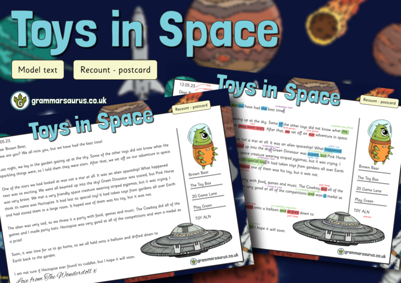 Y5 Recount - Biography - Grammarsaurus