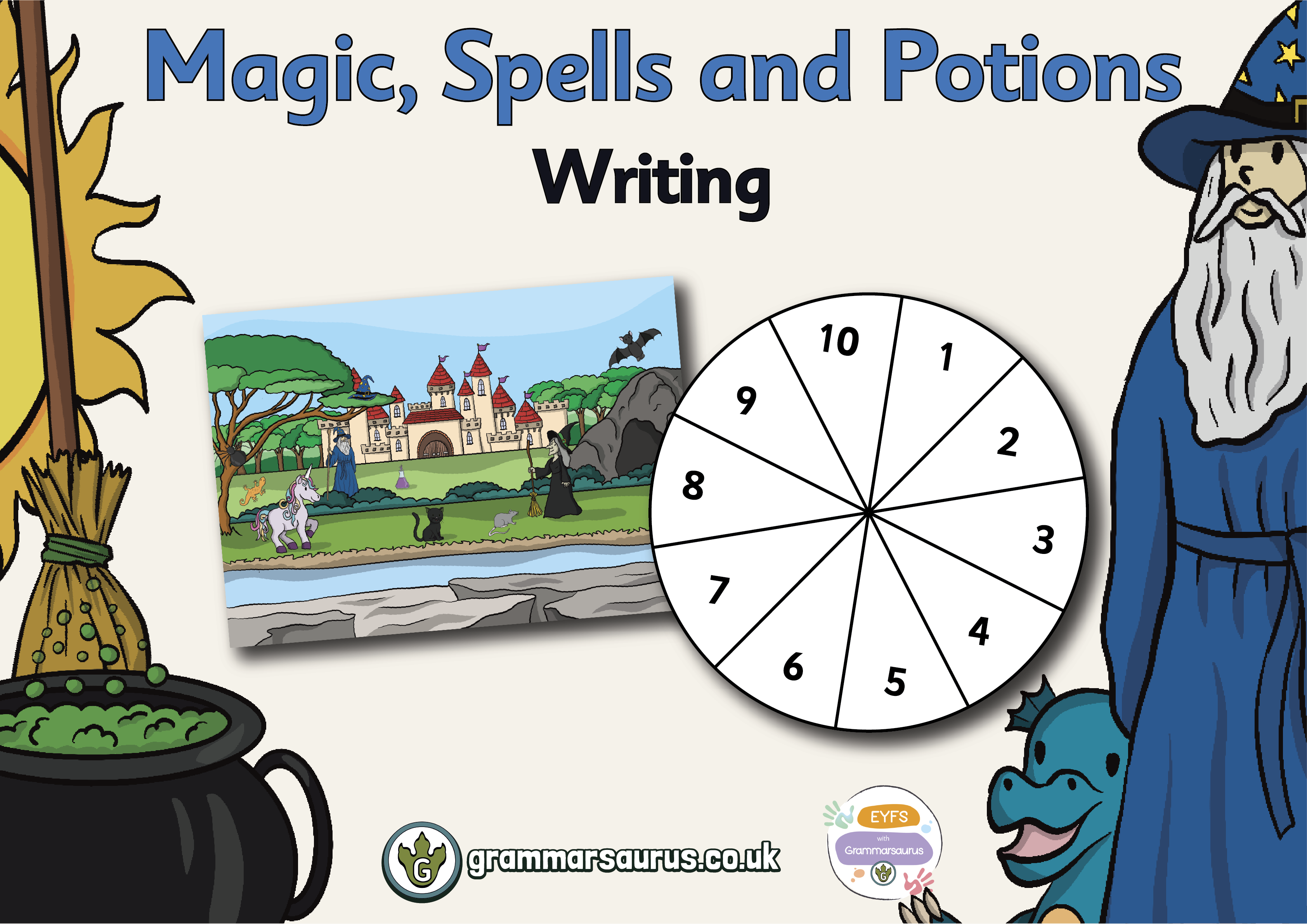 EYFS Magic, Spells and Potions – Writing - Grammarsaurus
