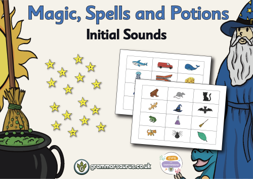 EYFS Magic, Spells and Potions – Initial Sounds - Grammarsaurus