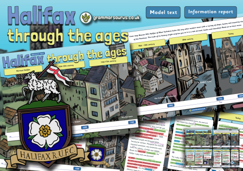 Year 6 Model Text – Information report – Halifax through the ages ...