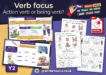 Year 2 The Place Value of Punctuation and Grammar – Verb focus - Action ...