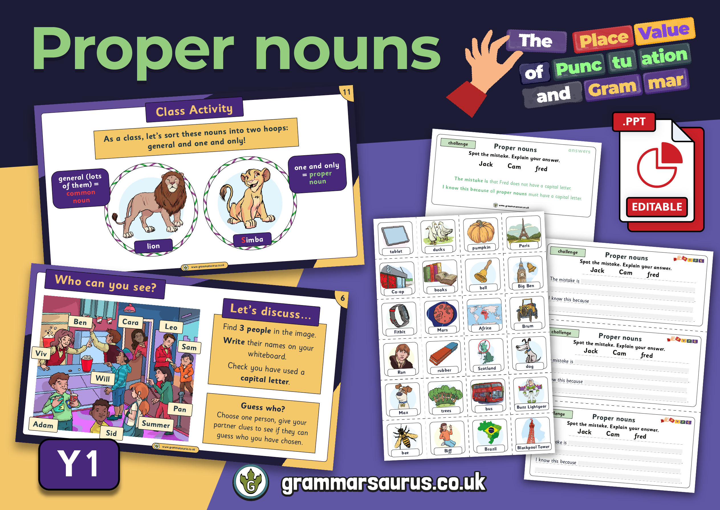 website ad - Grammarsaurus