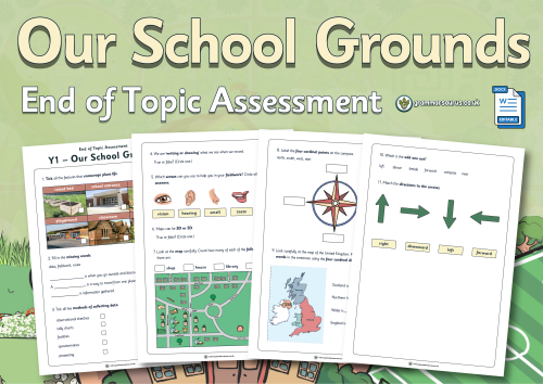Year 1 Geography – Our School Grounds (Fieldwork Unit) – End of Topic ...