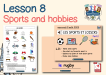 Year 4 French - Sports and hobbies - Lesson 8 - Grammarsaurus