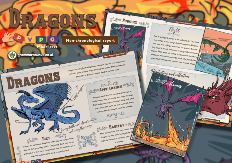 KS2 Model Texts - Grammarsaurus