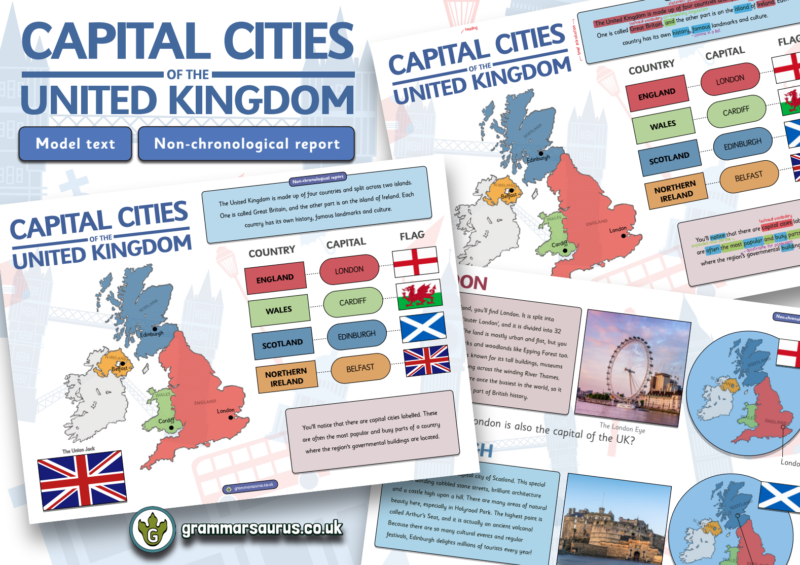 KS2 Model Texts - Grammarsaurus