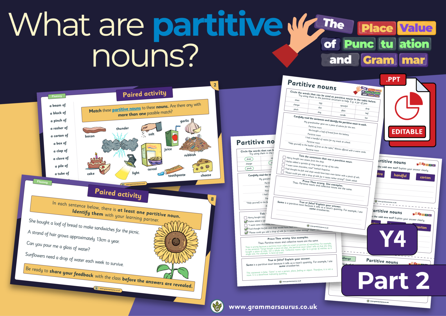 Year 4 The Place Value of Punctuation and Grammar - Collective ...