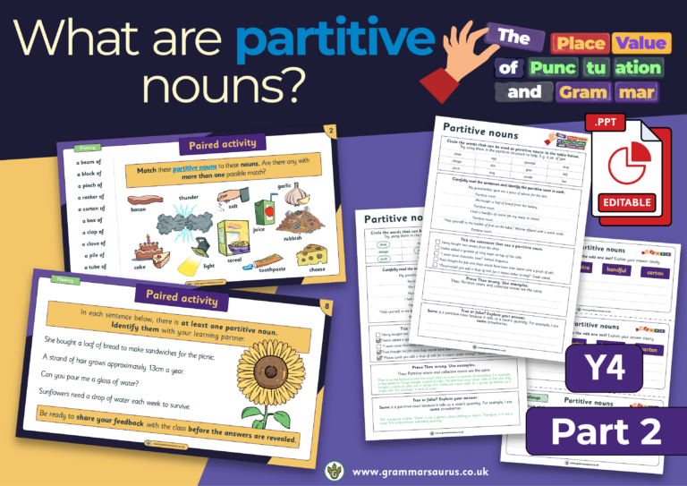 Year 4 The Place Value of Punctuation and Grammar - Collective ...