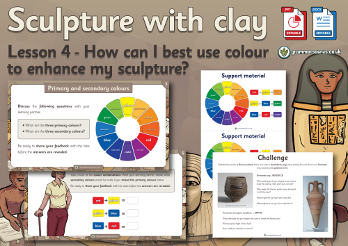 Year 4 Art - Sculpture - How can I best use colour to enhance my ...