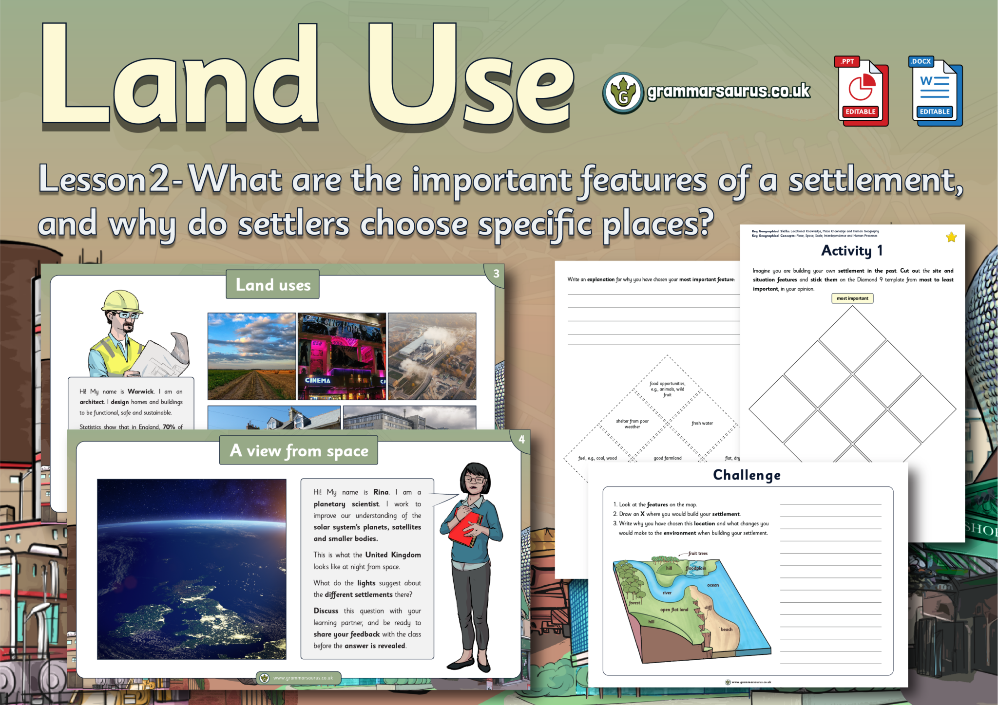 Year 3 Geography – Land Use (Fieldwork unit) – What are the important ...