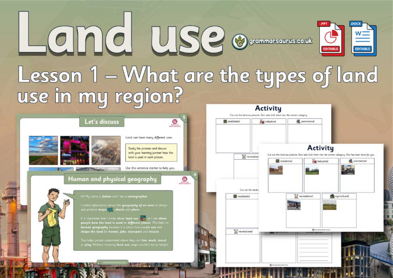 Year 3 Geography – Land Use (Fieldwork unit) - What are the types of ...