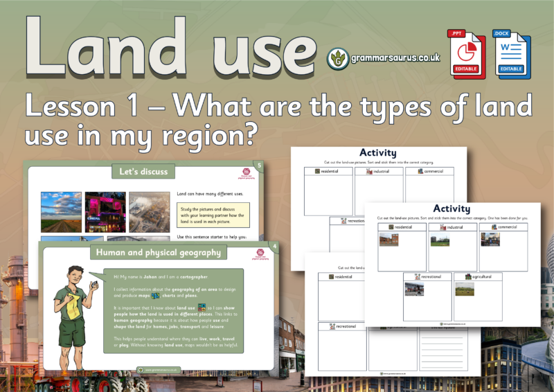 Year 3 Geography – Land Use (Fieldwork unit) - What are the types of ...